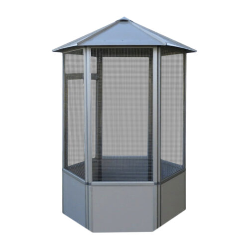 Hexagon 16 Gauge Stainless Steel Animal Cage | CAGEMASTERS